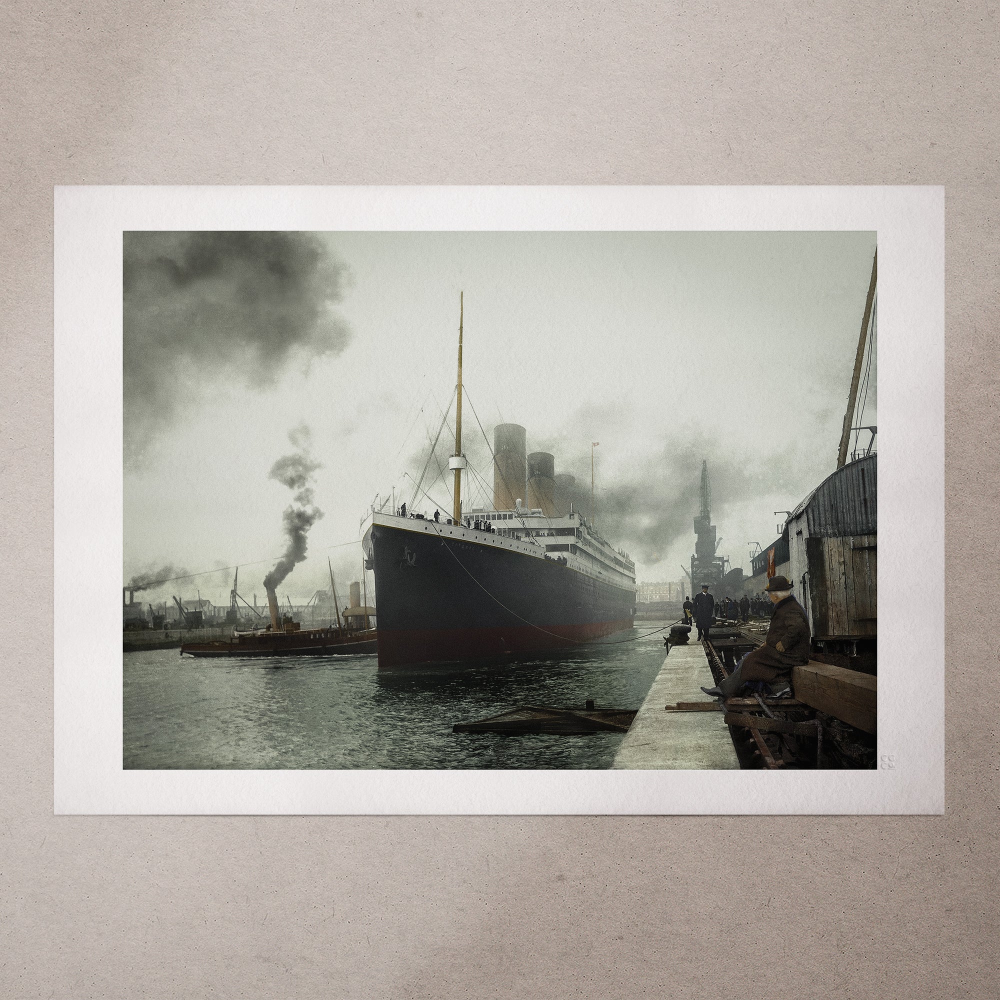 RMS Titanic, 1912, Colorized – Unseen Histories Store