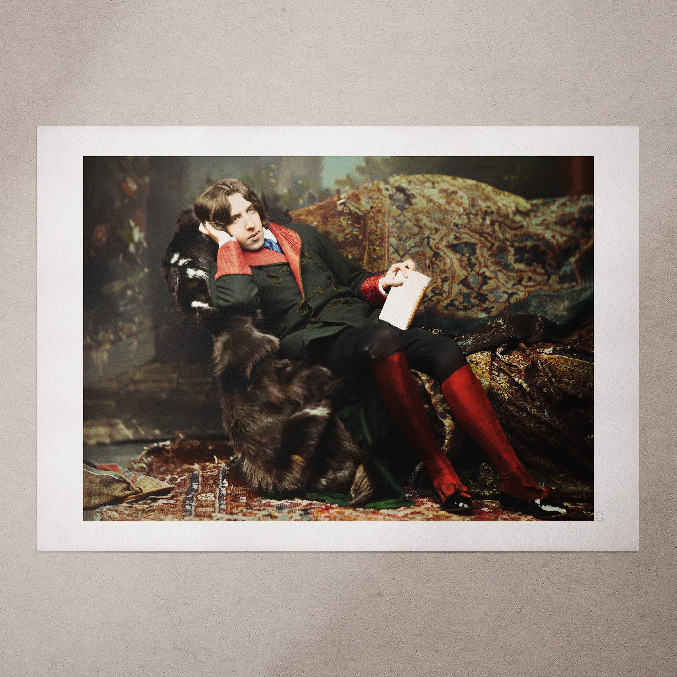 Oscar Wilde, Portrait Fifteen, 1882, Colorized – Unseen Histories Store