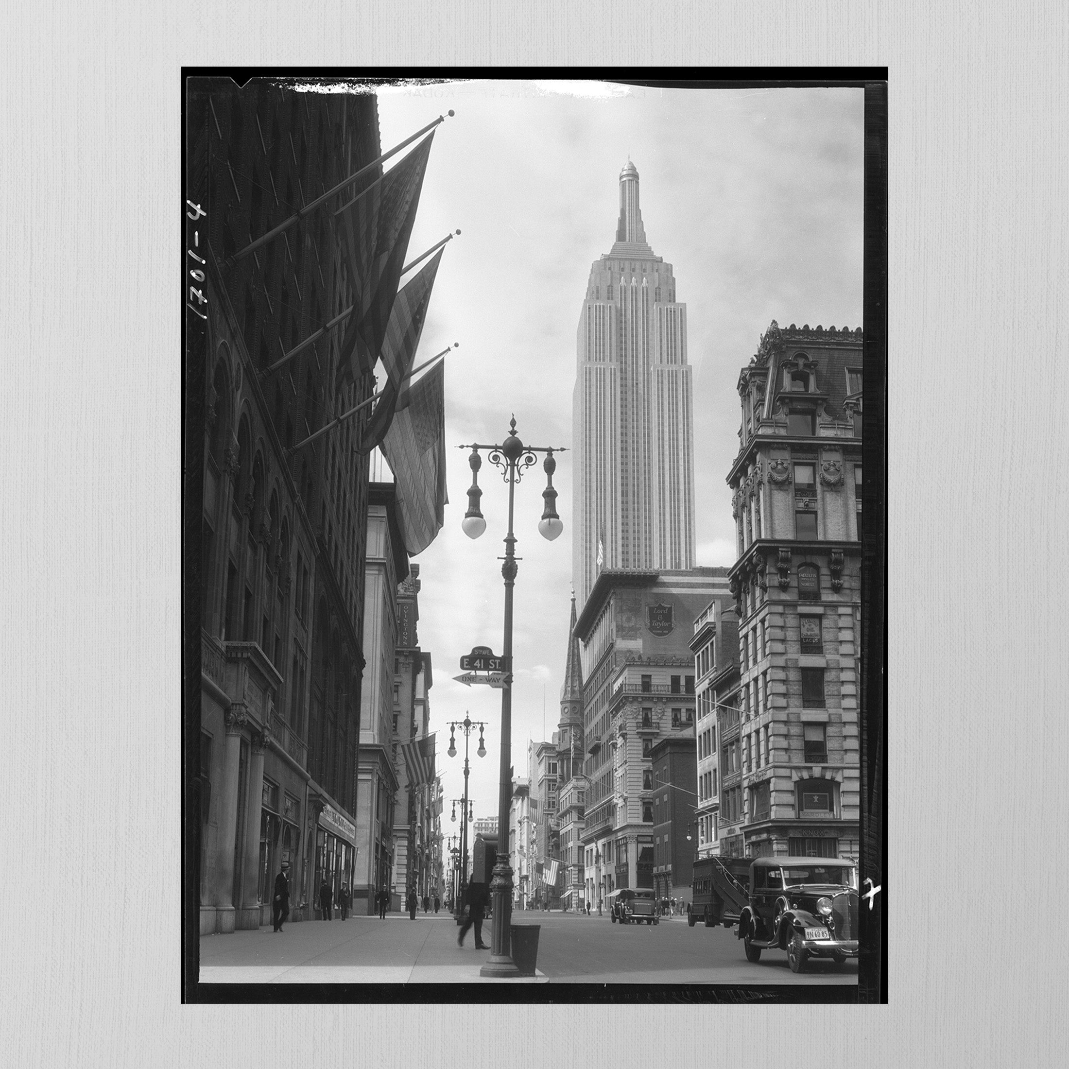 Empire State Building, 1933, Colorized – Unseen Histories Store