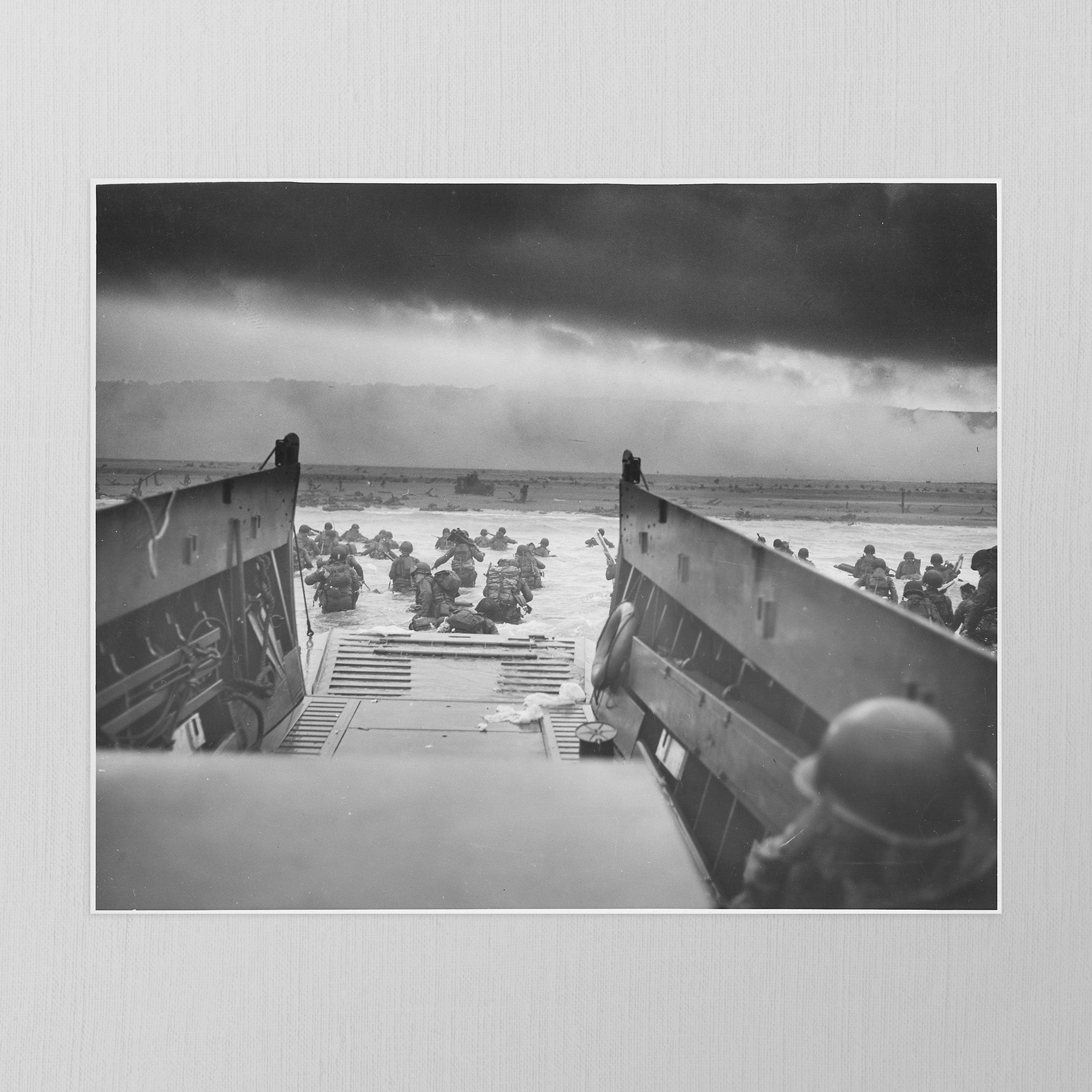 Into the Jaws of Death, 1944, Colorized – Unseen Histories Store