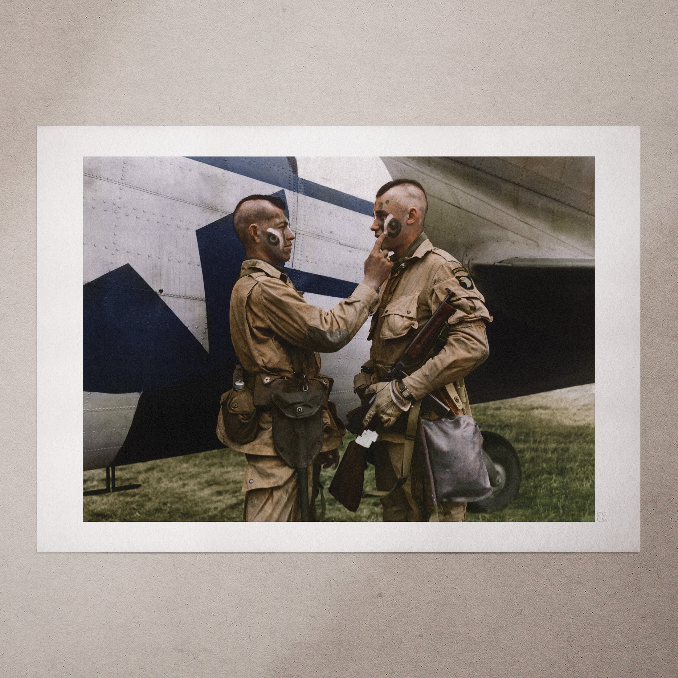 War Paint, 1944, Colorized – Unseen Histories Store